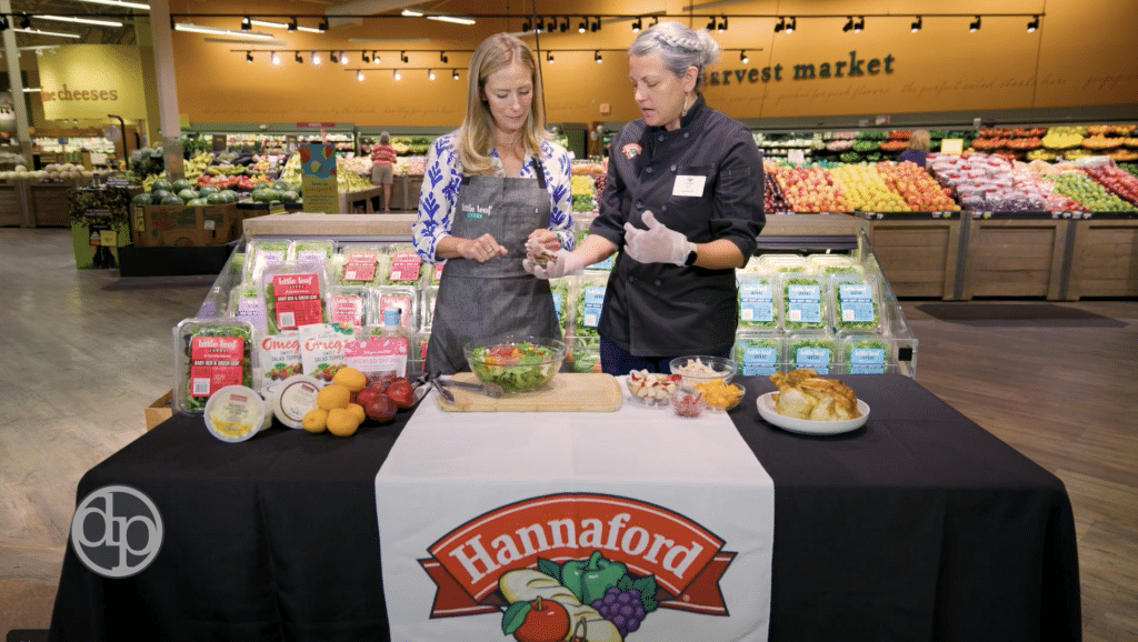 Jenny Johnson Makes a Little Leaf Farms Salad at Hannaford (Dining Playbook) - Little Leaf Farms